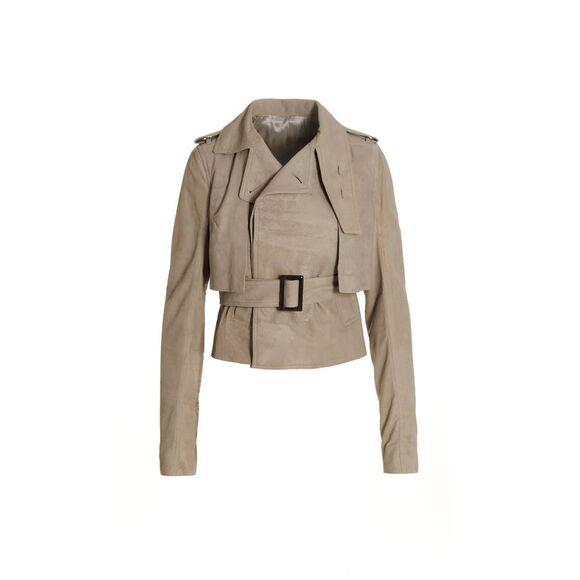 Rick Owens | Jackets & Coats | Rick Owens Mini Trench Jacket | Poshmark